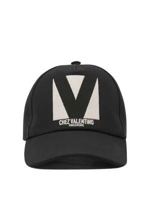 Valentino Garavani Chez Trucker Hat - Black