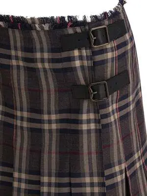 Burberry Wool Mini Kilt