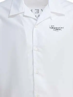 Givenchy Cotton Short Sleeved Shirt - White