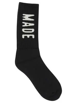 HUMAN MADE Logo Socks - Black
