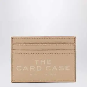 Marc Jacobs Camel Full Grain Leather Cardholder - Brown