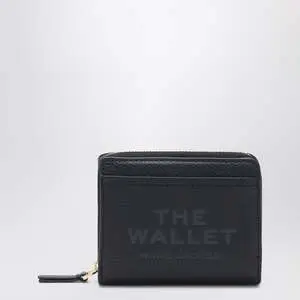 Marc Jacobs Mini Full Grain Leather Wallet - Black