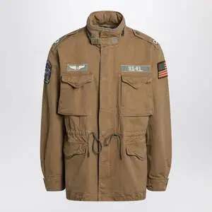 Polo Ralph Lauren Cotton Military Jacket - Brown