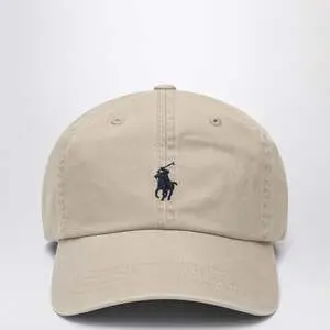 Polo Ralph Lauren Baseball Cap With Logo Beige