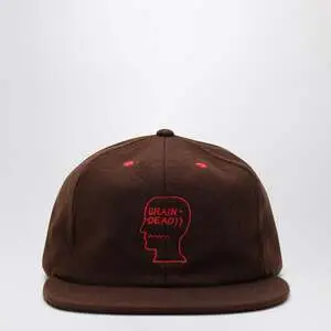 BRAIN DEAD Wool Blend Baseball Cap - Brown