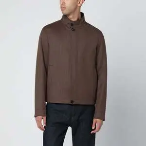 Zegna Wool Jacket - Brown