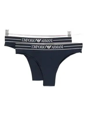 Emporio Armani Brazilian Briefs 2pack - Blue