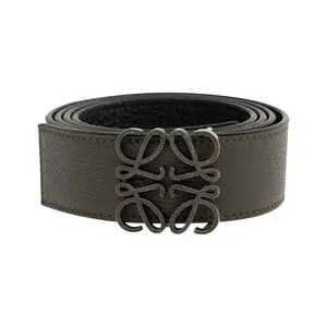 Loewe Anagram Reversible Belt - Green