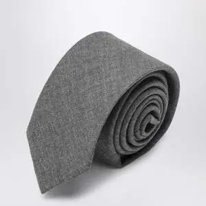 Thom Browne Wool Neck Tie - Grey