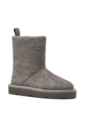 Fendi Apres Chic Boots - Grey