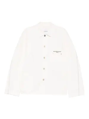 Givenchy Denim Cotton Trucker Jacket - White
