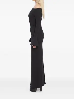 Solace London Anica Maxi Dress - Black