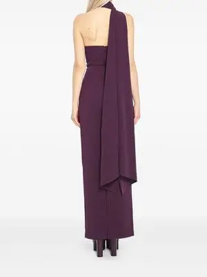 Solace London Demi Maxi Dress - Purple