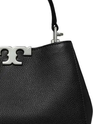 Tory Burch Eleanor Mini Leather Handbag - Black