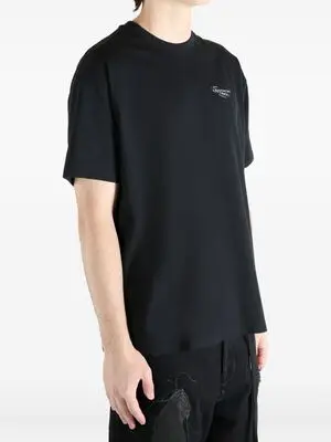 Givenchy Logo Cotton T Shirt - Black