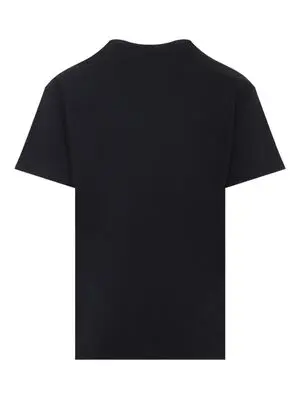 Givenchy Logo Cotton T Shirt - Black