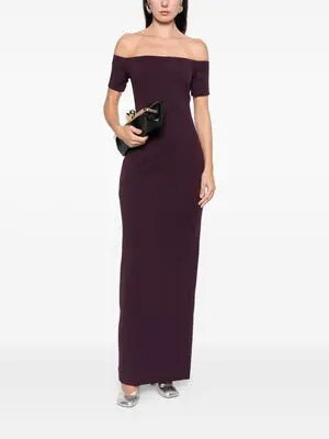 Solace London Nile Maxi Dress - Purple