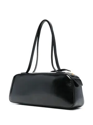 Khaite Simona Leather Shoulder Bag - Black