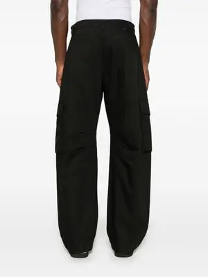 GOLDEN GOOSE DELUXE BRAND Cotton Cargo Trousers - Black