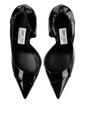 JIMMY CHOO Brigitte Patent Leather Pumps - Black