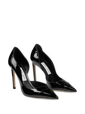 JIMMY CHOO Brigitte Patent Leather Pumps - Black