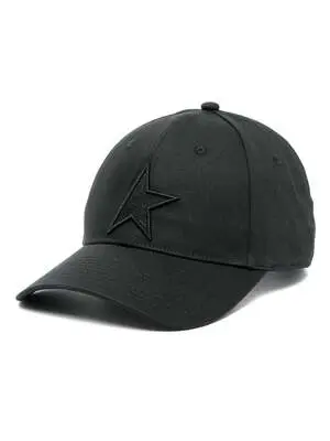 GOLDEN GOOSE Logo Baseball Cap - Black