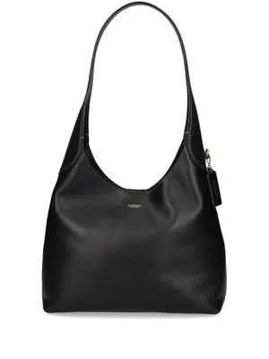 COACH Leather Shoulder Bag - Black