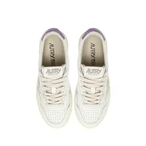 AUTRY Medalist Leather Sneakers - White