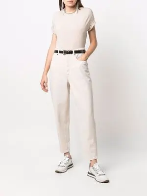 Brunello Cucinelli Cotton T-shirt - Beige