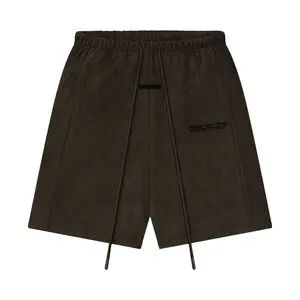 Fear Of God Suede Fleece Relaxed Short - Brown