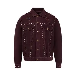 Needles Studded Jean Jacket - Red