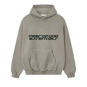 Women's Grey Fleece Hoodies