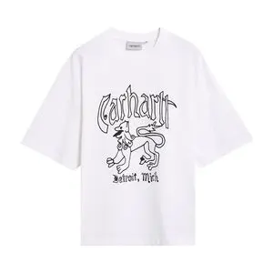 Carhartt Work In Progress Short-sleeve Hackwork T-shirt - White