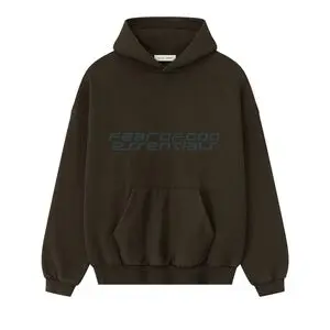 Fear Of God Heavy Fleece 90s Hoodie - Brown