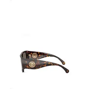 Chanel Square-frame Acetate Sunglasses