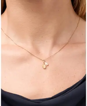 ANA LUISA Oyster Charm Necklace