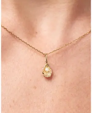 ANA LUISA Oyster Charm Necklace