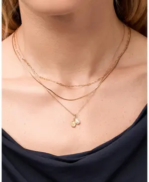 ANA LUISA Oyster Charm Necklace