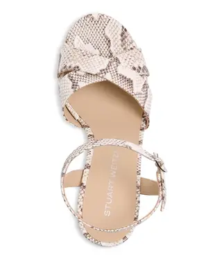 STUART WEITZMAN Dayna Ii Platform Sandals - Animal