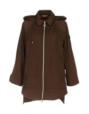 Peuterey Overcoat & Trench Coat Chocolate Polyester