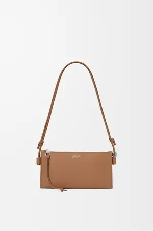 Loewe LOEWE Joya Pouch In Nappa Leather Mocha