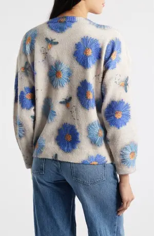 NIKKI LUND Lova Embellished Sweater