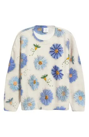 NIKKI LUND Lova Embellished Sweater