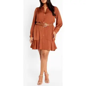 City Chic Notch Day Dresses