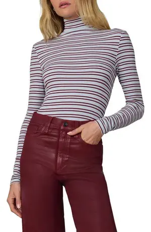 Joe's Jeans The Tony Stripe Turtleneck Top