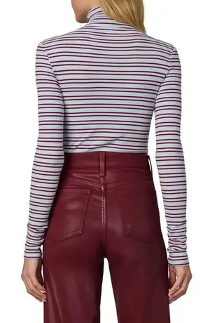Joe's Jeans The Tony Stripe Turtleneck Top