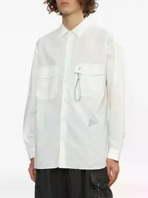 AND WANDER Flap-pocket Shirt