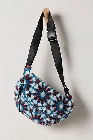 Free People Printed Sherpa Sling Bag - Tropic Match