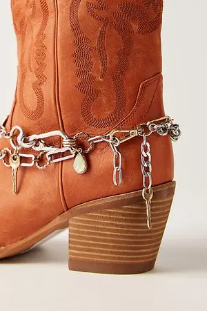 Free People Boot Harness - Mixed Metal