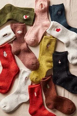 Free People Holiday Heritage Sock Pack - Frosted Trio